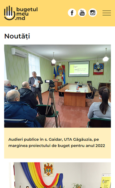 Portfolio de proiectare, dezvoltare si promovare a site-urilor in Moldova